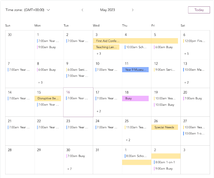 Solved Could you help me code a functional grid calendar | Chegg.com