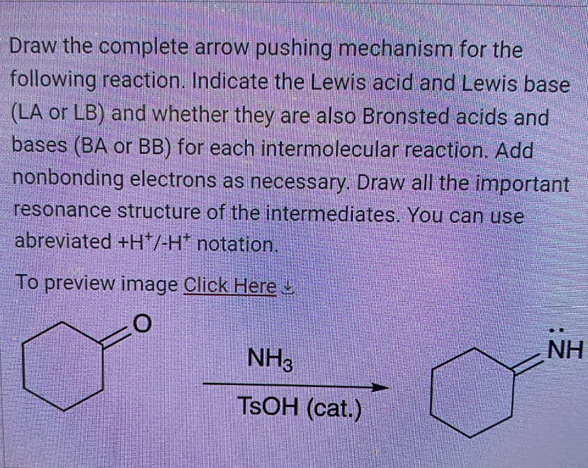 Solved Draw the complete arrow pushing mechanism for the | Chegg.com