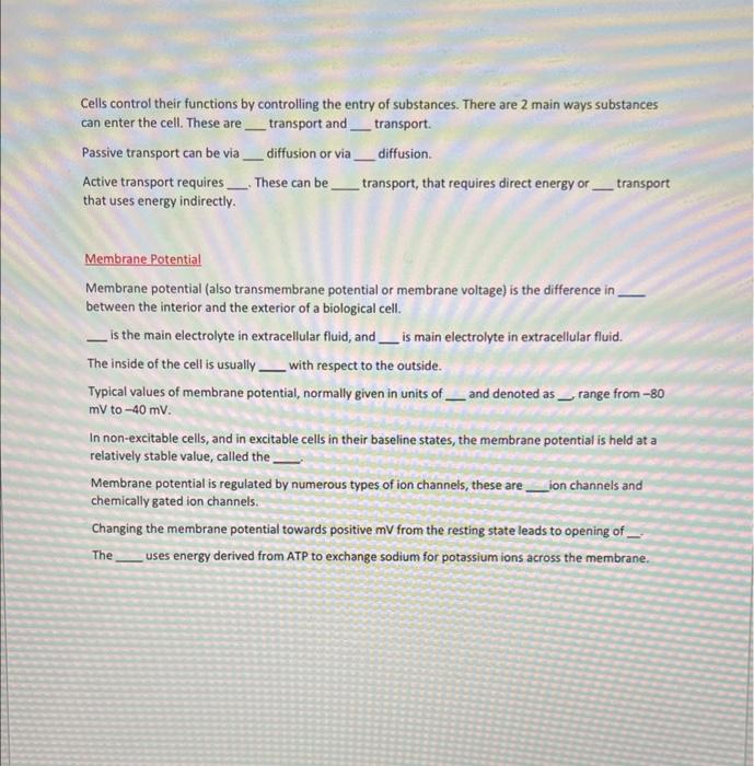 Solved Cells The smallest unit of a human body is a | Chegg.com