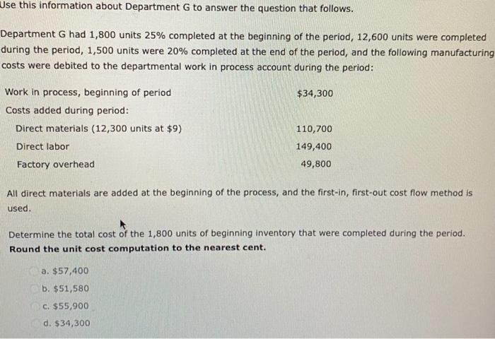 Solved on the income statement of a Purchases on the income | Chegg.com
