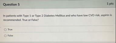 Solved Question 51 ﻿ptsIn patients with Type 1 ﻿or Type 2 | Chegg.com