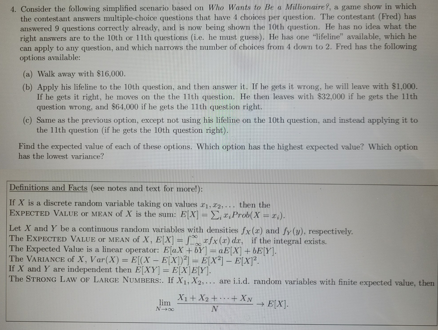 4.Please only answer this question if you are | Chegg.com