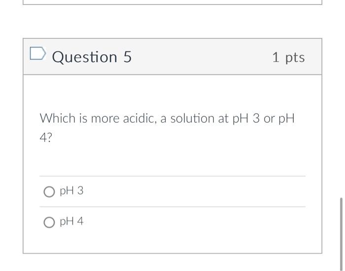 Solved A solution has a pH of 7.4. Is the solution acidic or | Chegg.com