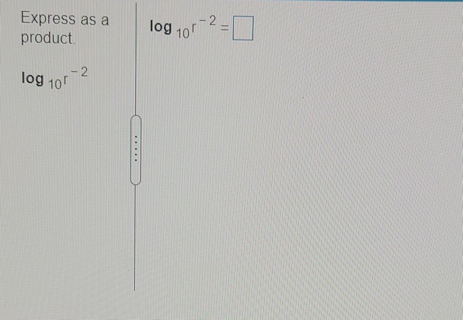 Solved Express as a sum of logarithms log (36.25) = 700.34 | Chegg.com