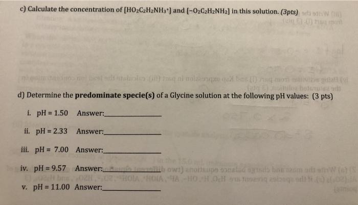 Solved 2) (a) Write the mass and charge balance equations | Chegg.com