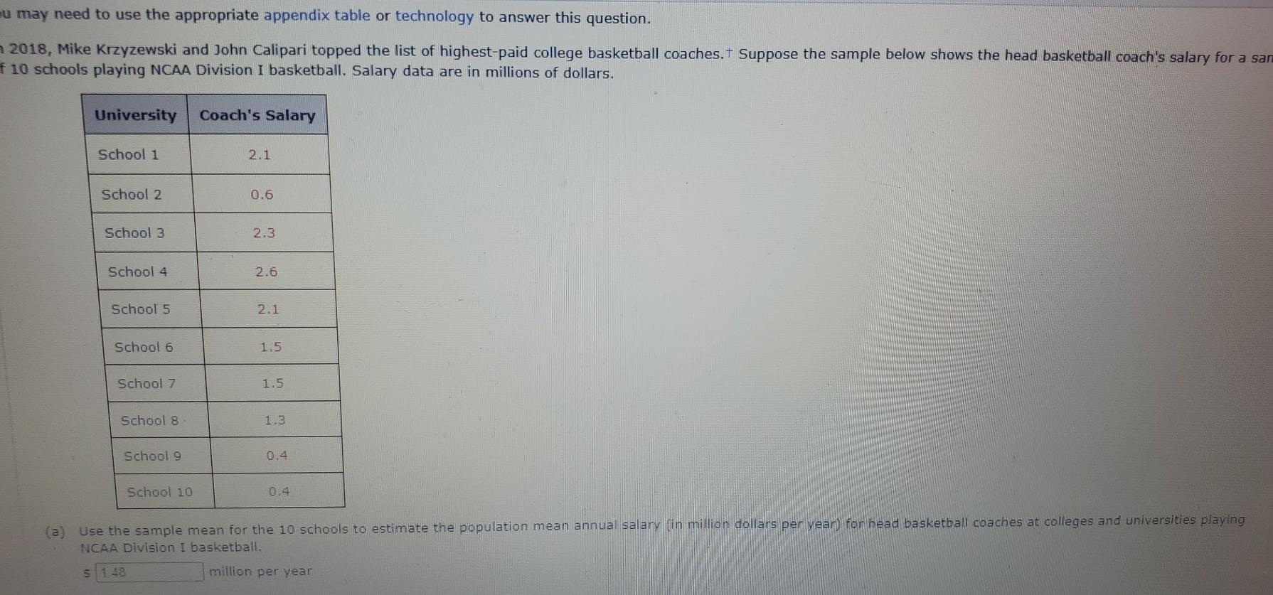 Solved u may need to use the appropriate appendix table or | Chegg.com