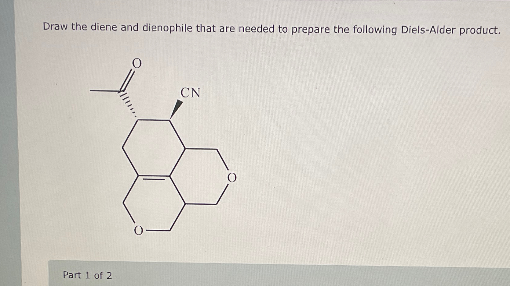 Solved Draw the diene and dienophile that are needed to | Chegg.com