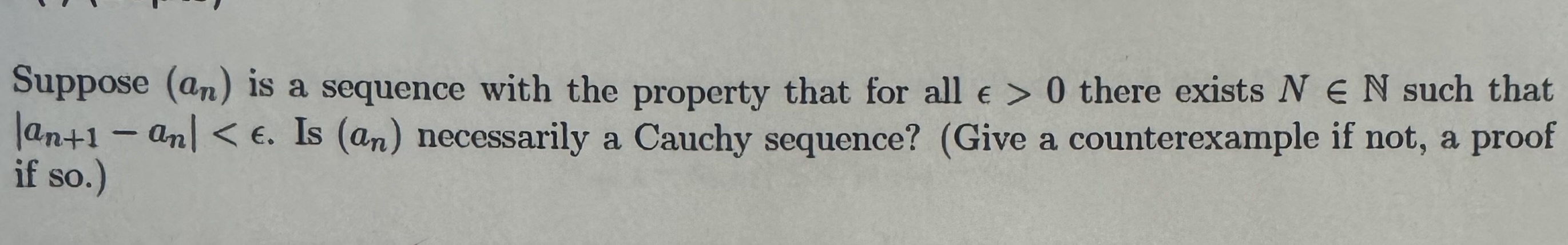 Solved by an EXPERT Suppose (a_(n)) ﻿is a sequence with the property that | Chegg.com