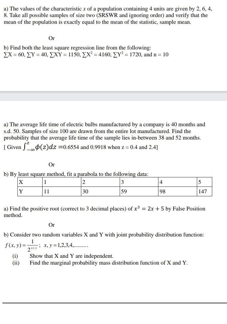 Solved c) Define the following terms with suitable examples: | Chegg.com