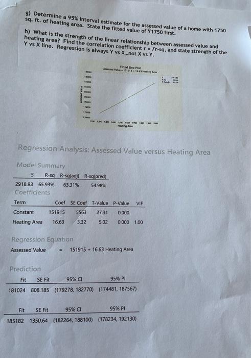 Solved Simple Regression Analysis We want to develop a | Chegg.com