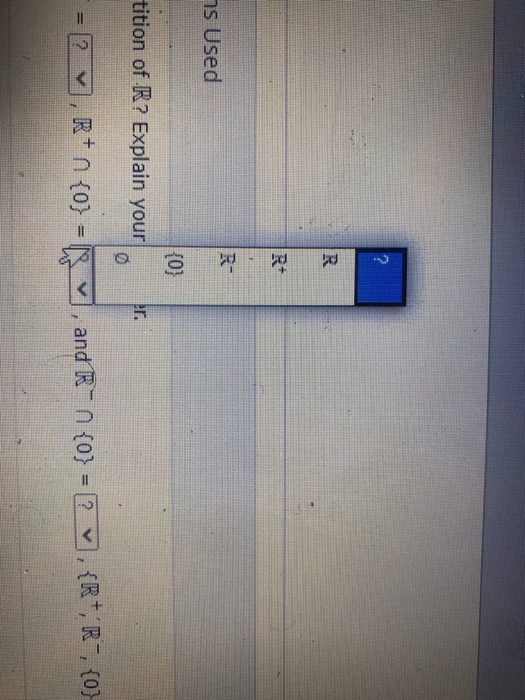 Solved Let R be the set of all real numbers. Is (R*,R", (0)) | Chegg.com