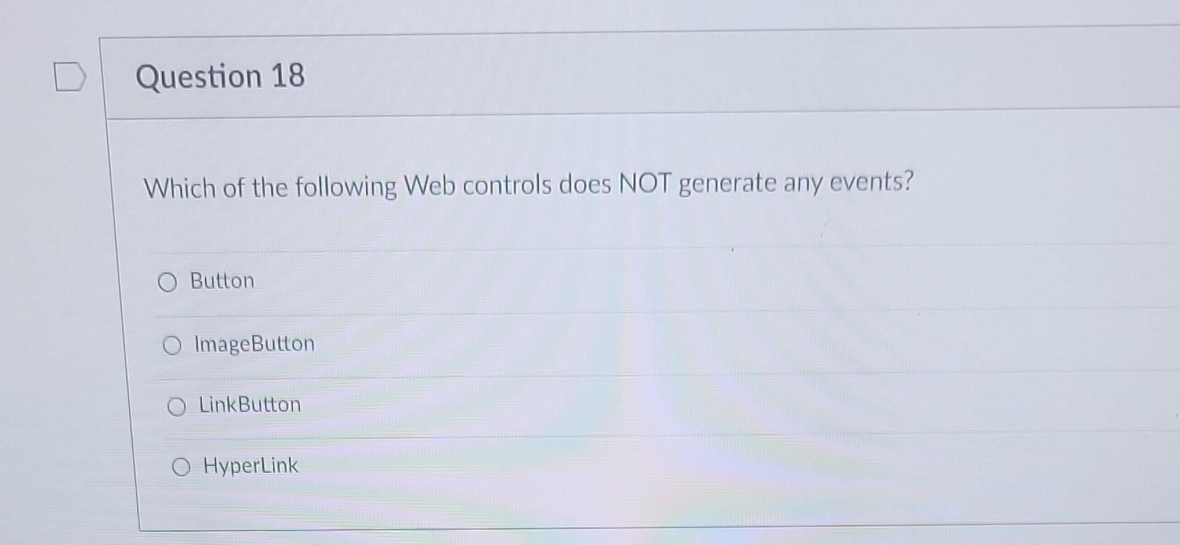 Solved The value of the Target property of a HyperLink | Chegg.com