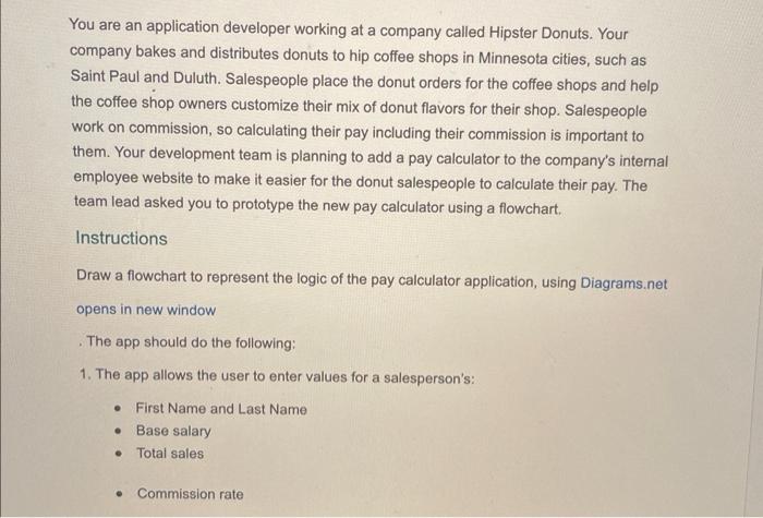 Solved You are an application developer working at a company | Chegg.com