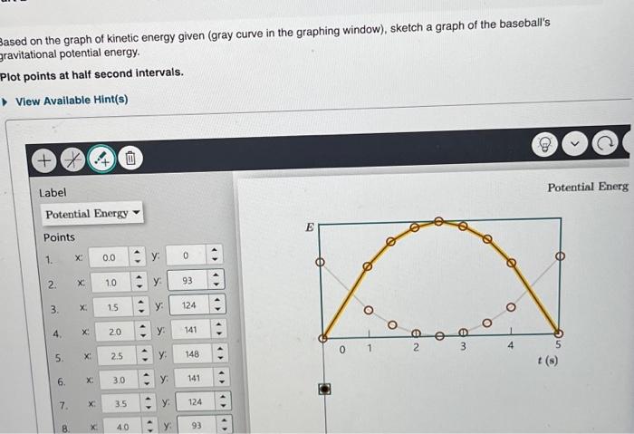 A baseball is thrown directly upward at time t=0 and | Chegg.com