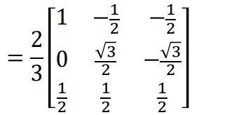 Solved This is for the Clarke transform matrix (to transform | Chegg.com