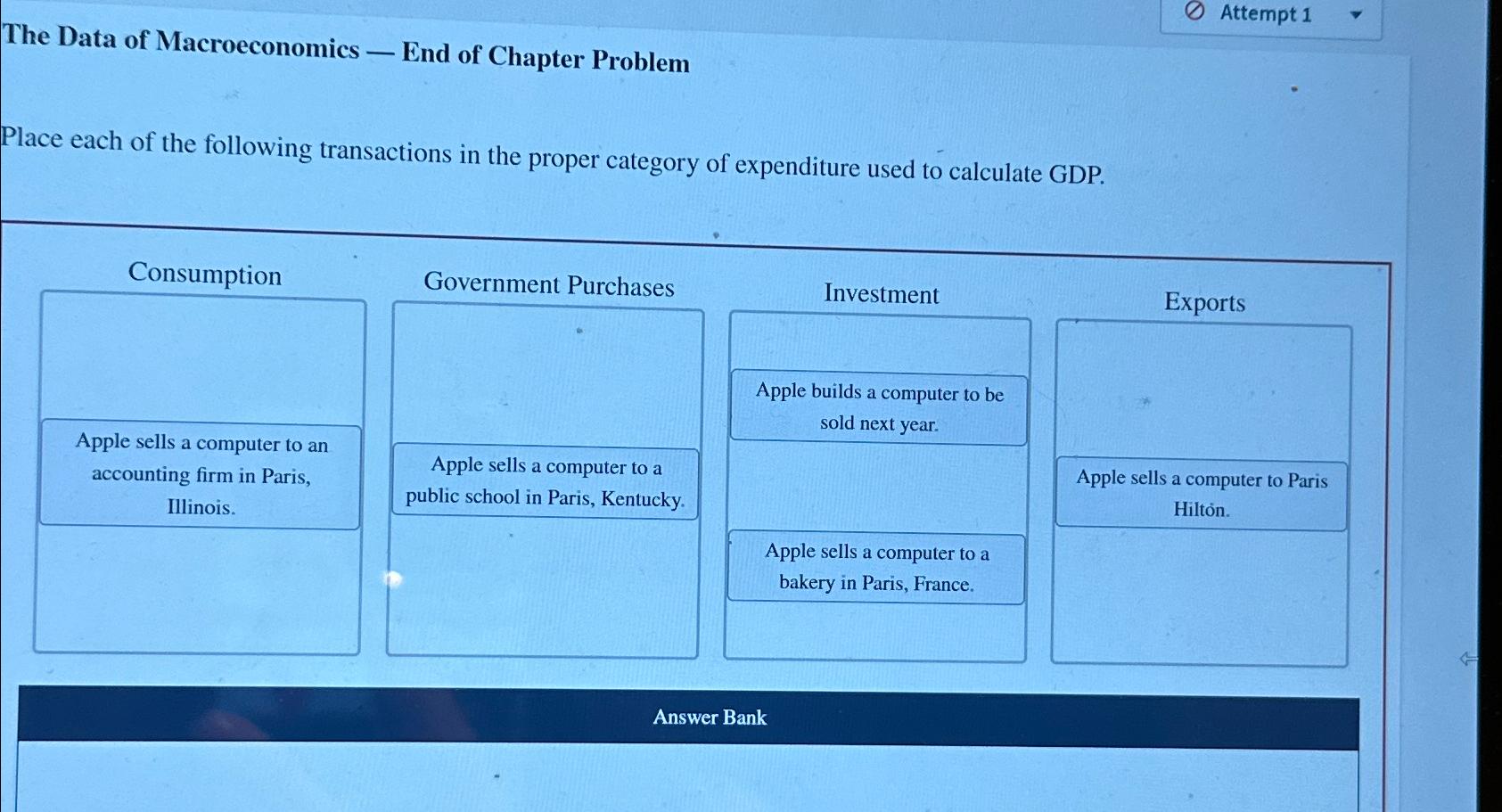 Solved The Data of Macroeconomics - ﻿End of Chapter | Chegg.com