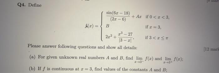 Solved Q4. Define | Chegg.com
