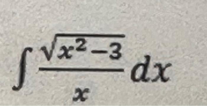 Solved Solve integrals using trigonometric substitutions and | Chegg.com
