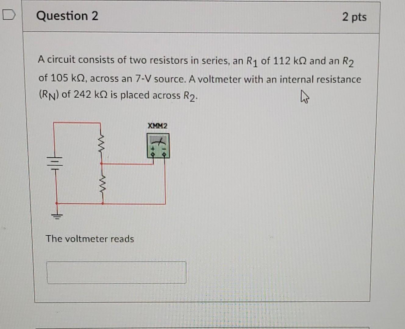 Solved A series-parallel circuit consists of two parallel | Chegg.com