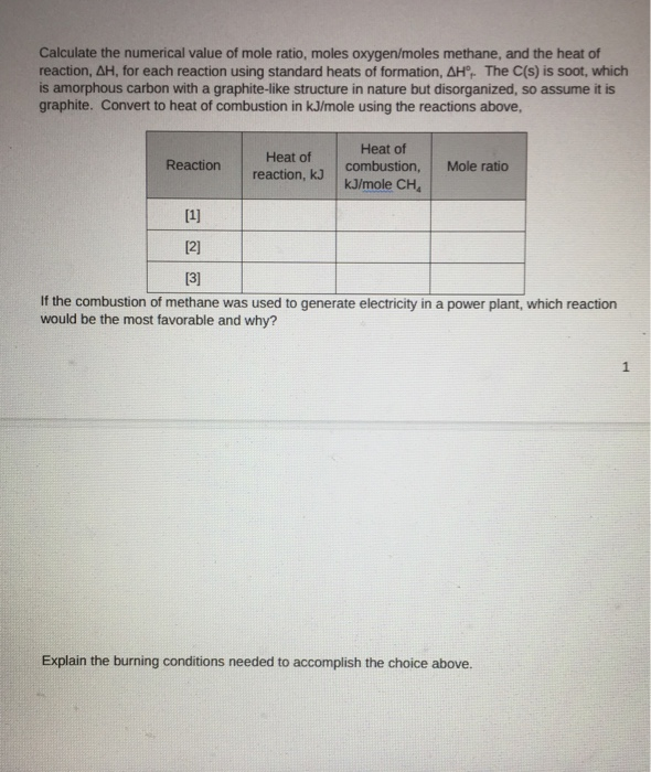 Solved Calculate the numerical value of mole ratio, moles | Chegg.com