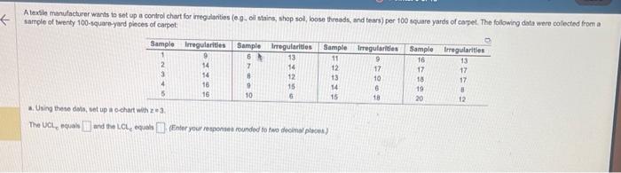 Solved a. Using these disto, set up a ochart wha z =3. The | Chegg.com