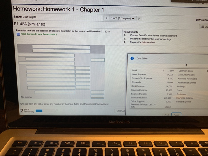 Solved mework: Homework 1 - Chapter 1 S e: 0 of 10 pts 1 of | Chegg.com Solved mework: Homework 1 - Chapter 1 S e: 0 of 10 pts 1 of | Chegg.com