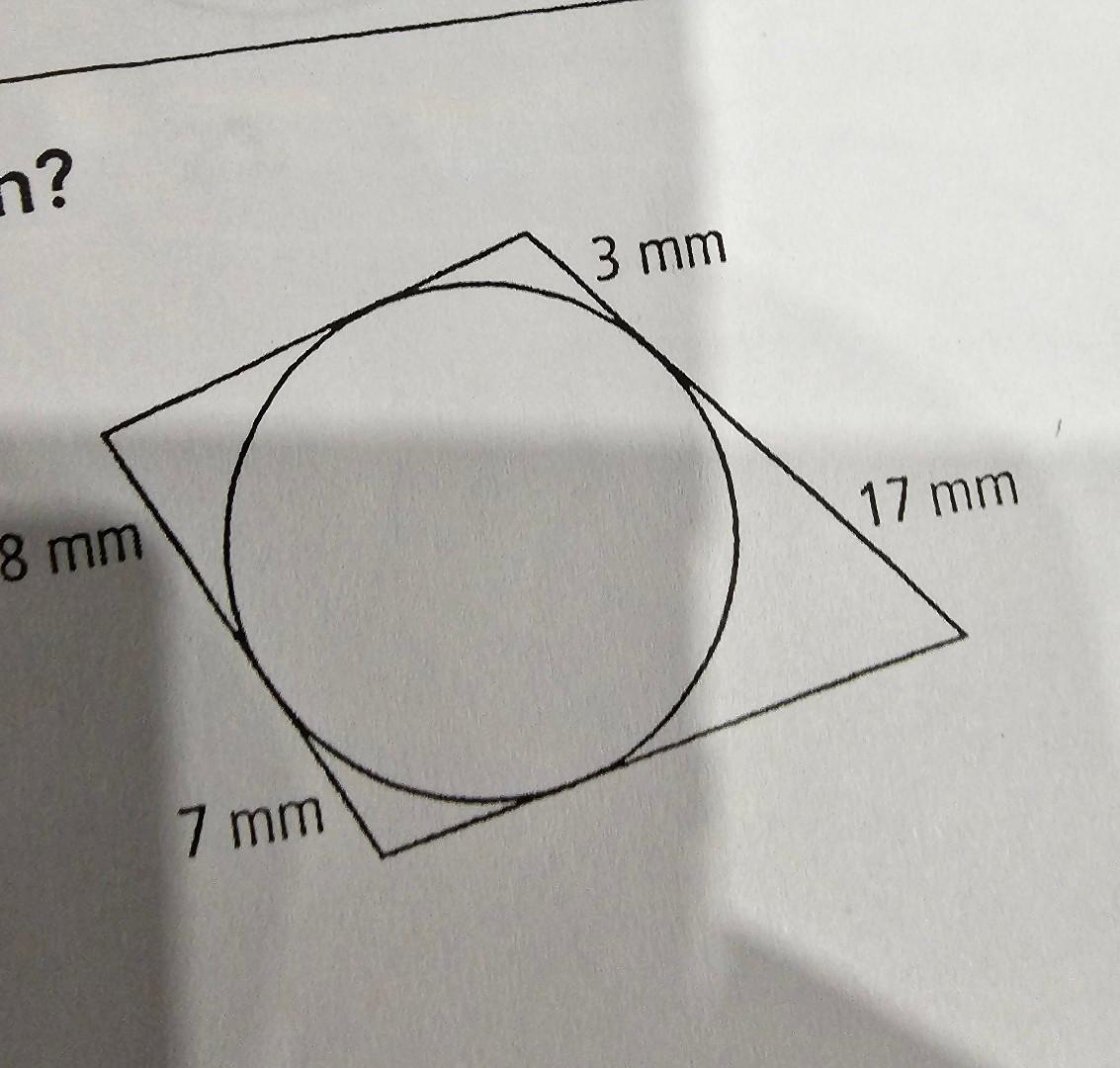 Solved find perimeter? | Chegg.com