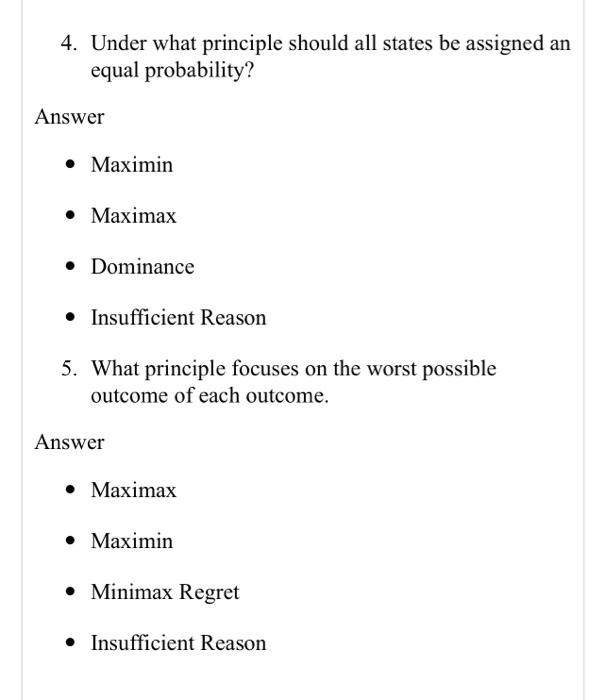 Solved 4. Under what principle should all states be assigned | Chegg.com