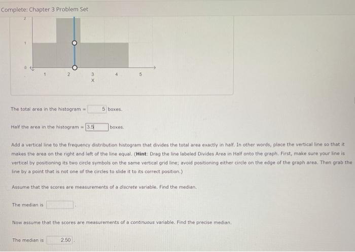 Solved 8. Computing the median for discrete and continuous | Chegg.com