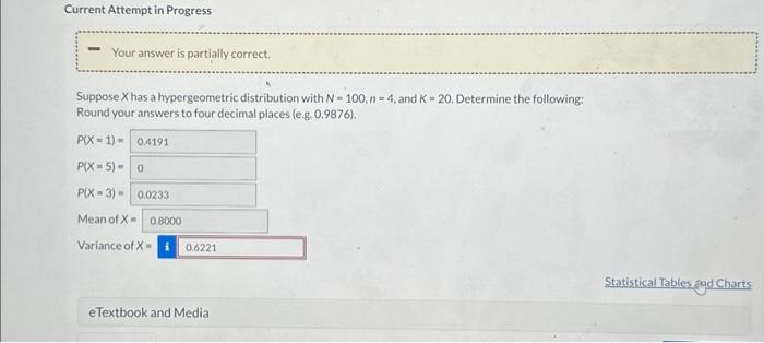 Solved Current Attempt in Progress Suppose X has a | Chegg.com