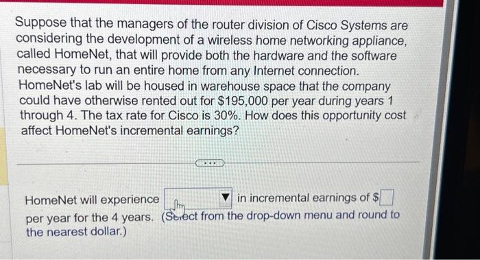 Solved Suppose that the managers of the router division of | Chegg.com