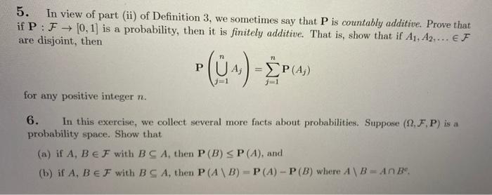 Solved Definition 1. The sample space is a subset of the | Chegg.com