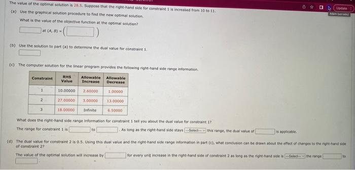 Solved Consider the following linear program. Max 3A+2B | Chegg.com