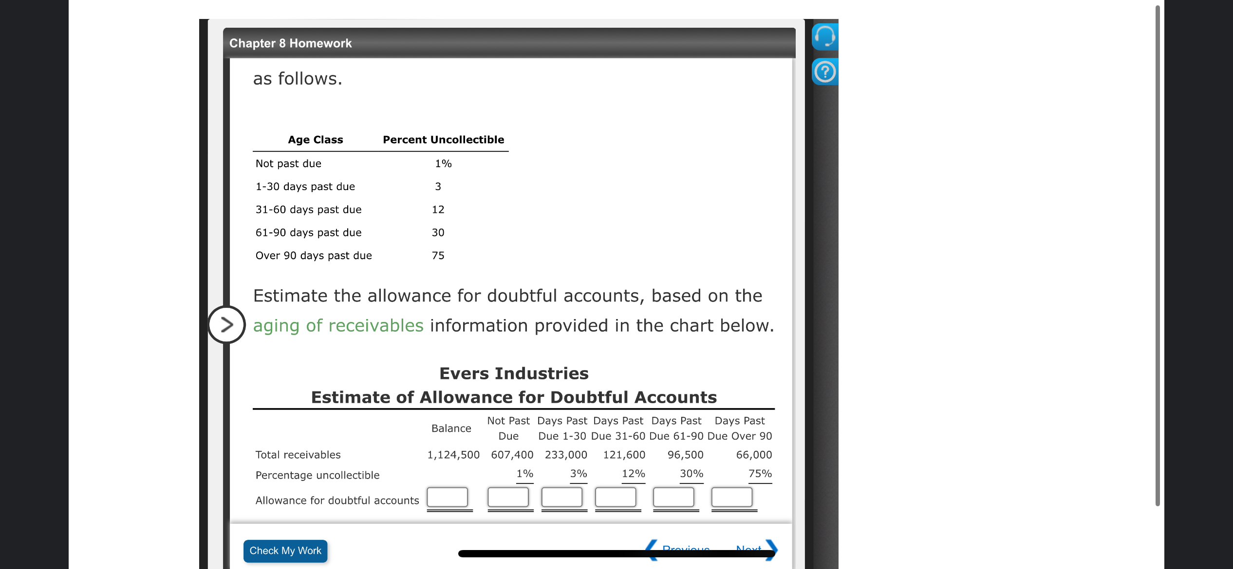 Solved Chapter 8 ﻿Homeworkas follows.\table[[Age | Chegg.com