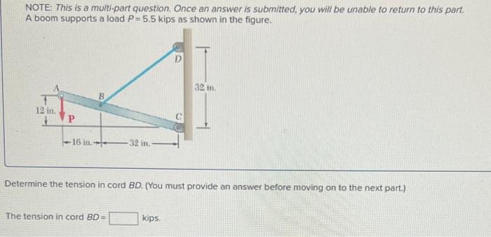 Solved NOTE: This is a multi-part question. Once an answer | Chegg.com