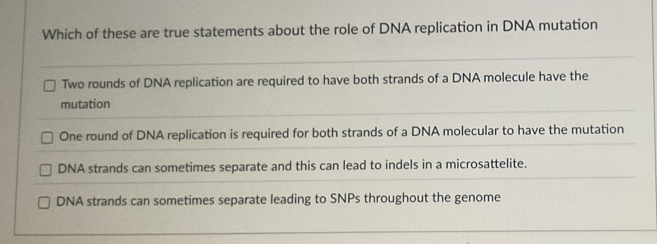 Solved Which of these are true statements about the role of | Chegg.com