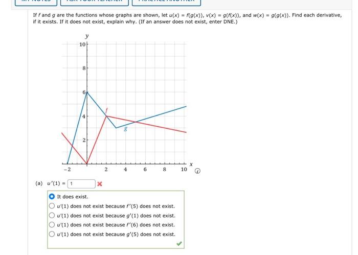 Solved if it exists, If it does not exist, explain why. (1f | Chegg.com