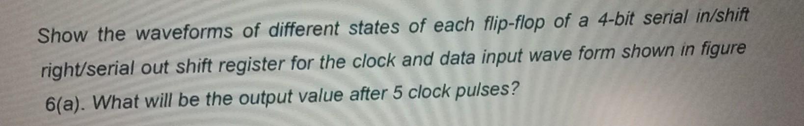 Solved An S-R flip-flop is connected as shown in figure 4 | Chegg.com