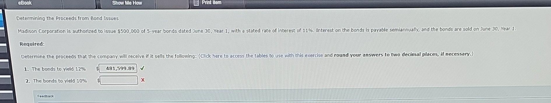 Solved Determining the Proceeds from Bond Issues Required: | Chegg.com