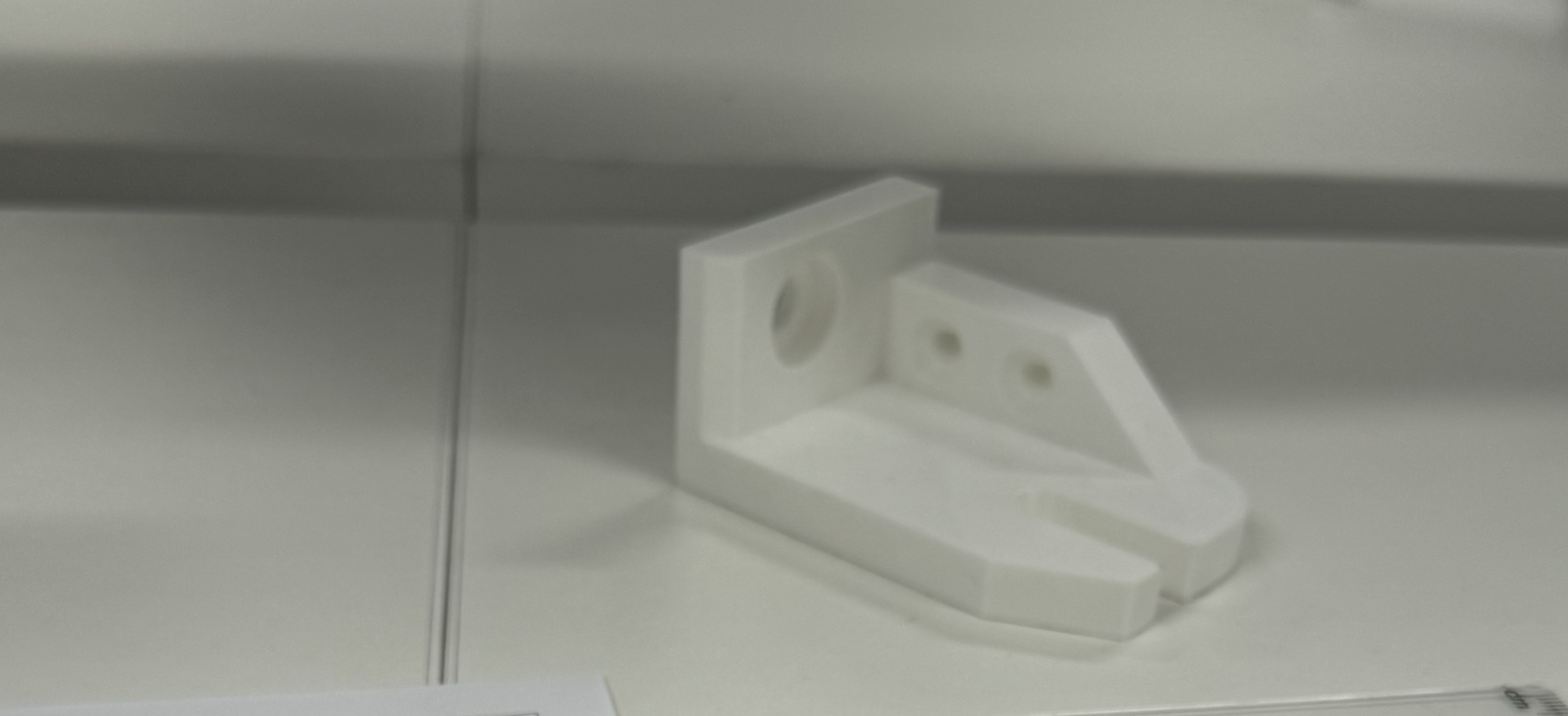 Solved Create3rd angle orthogonal views for the part as a | Chegg.com