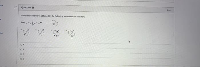 Solved Question 28 | Chegg.com