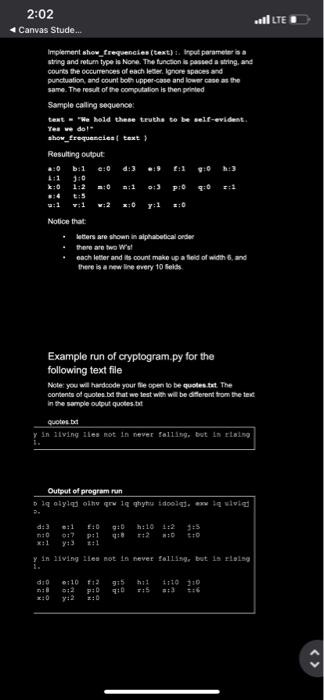 Solved Goals This assignment builds or expands the following | Chegg.com