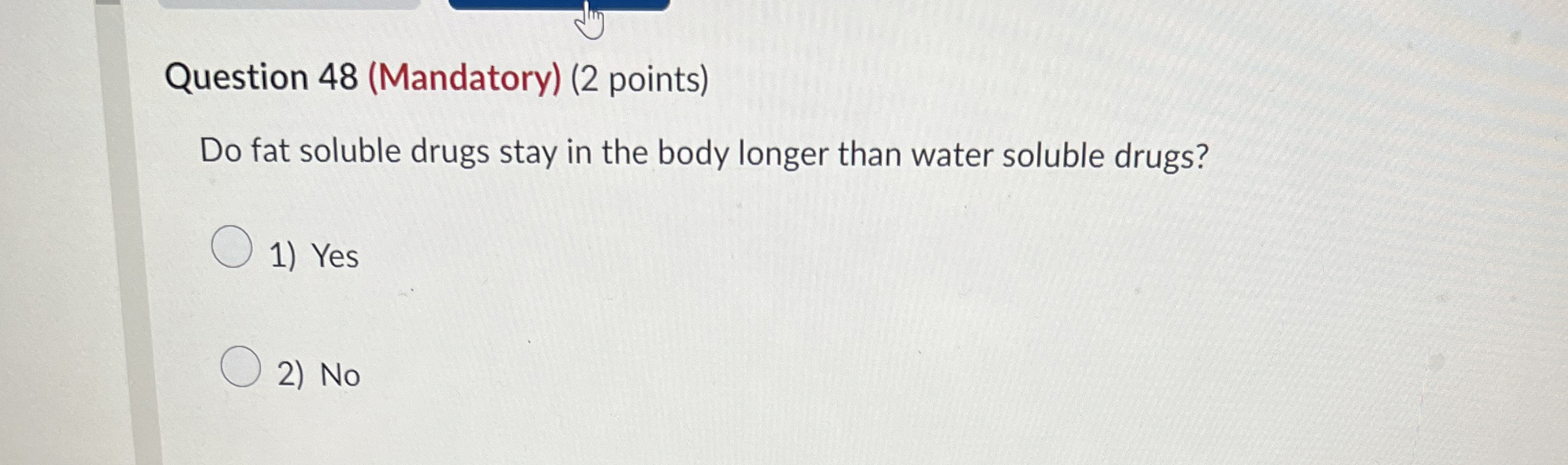 Solved Question 48 (Mandatory) (2 points)Do fat soluble | Chegg.com Solved Question 48 (Mandatory) (2 points)Do fat soluble | Chegg.com