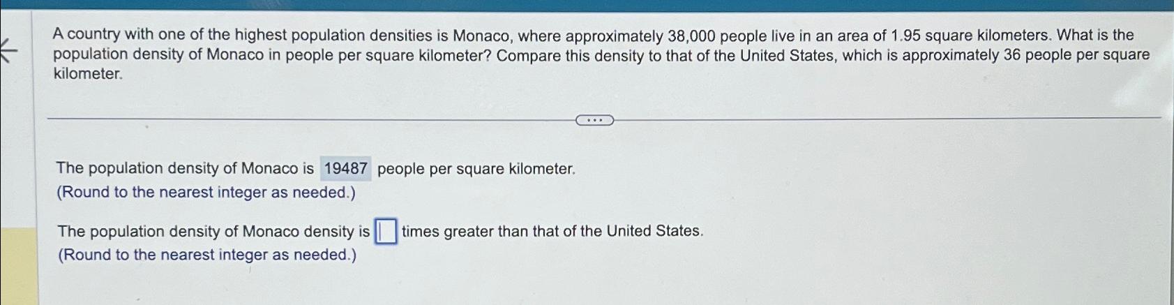 Solved A country with one of the highest population | Chegg.com