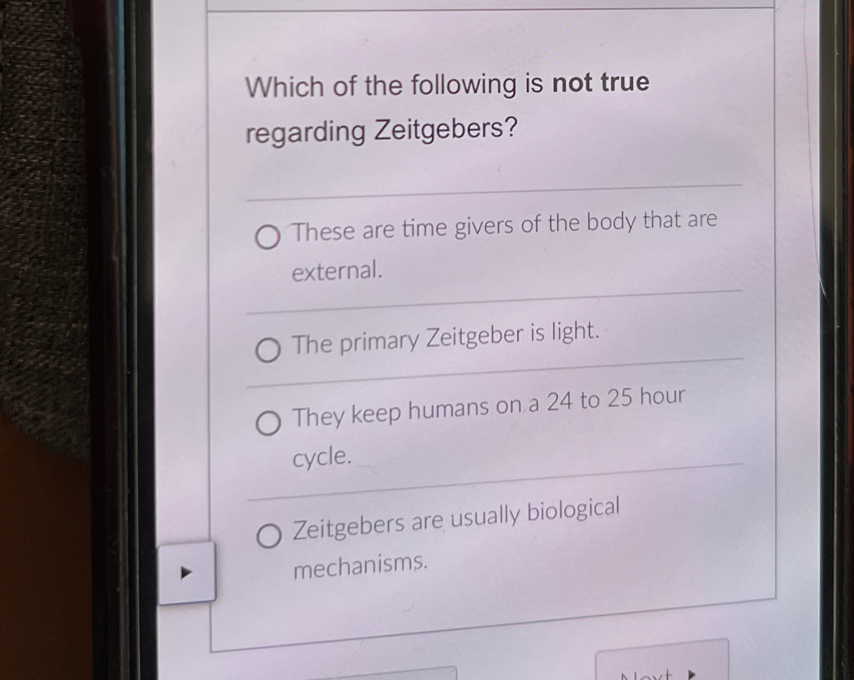 Solved Which of the following is not true regarding | Chegg.com