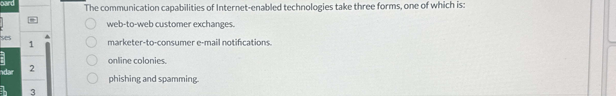 Solved The communication capabilities of Internet-enabled | Chegg.com
