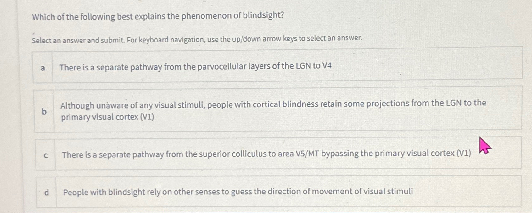 Solved Which of the following best explains the phenomenon | Chegg.com