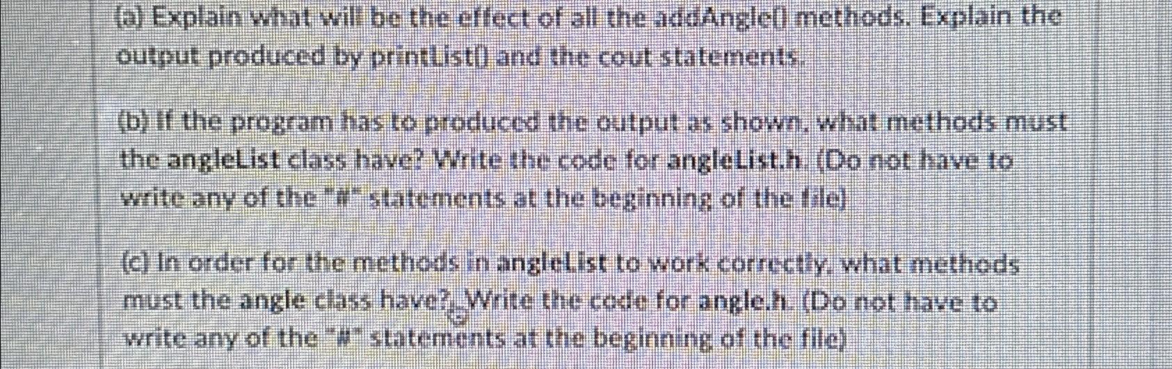 Solved (a) ﻿Explain what will be the effect of all the | Chegg.com