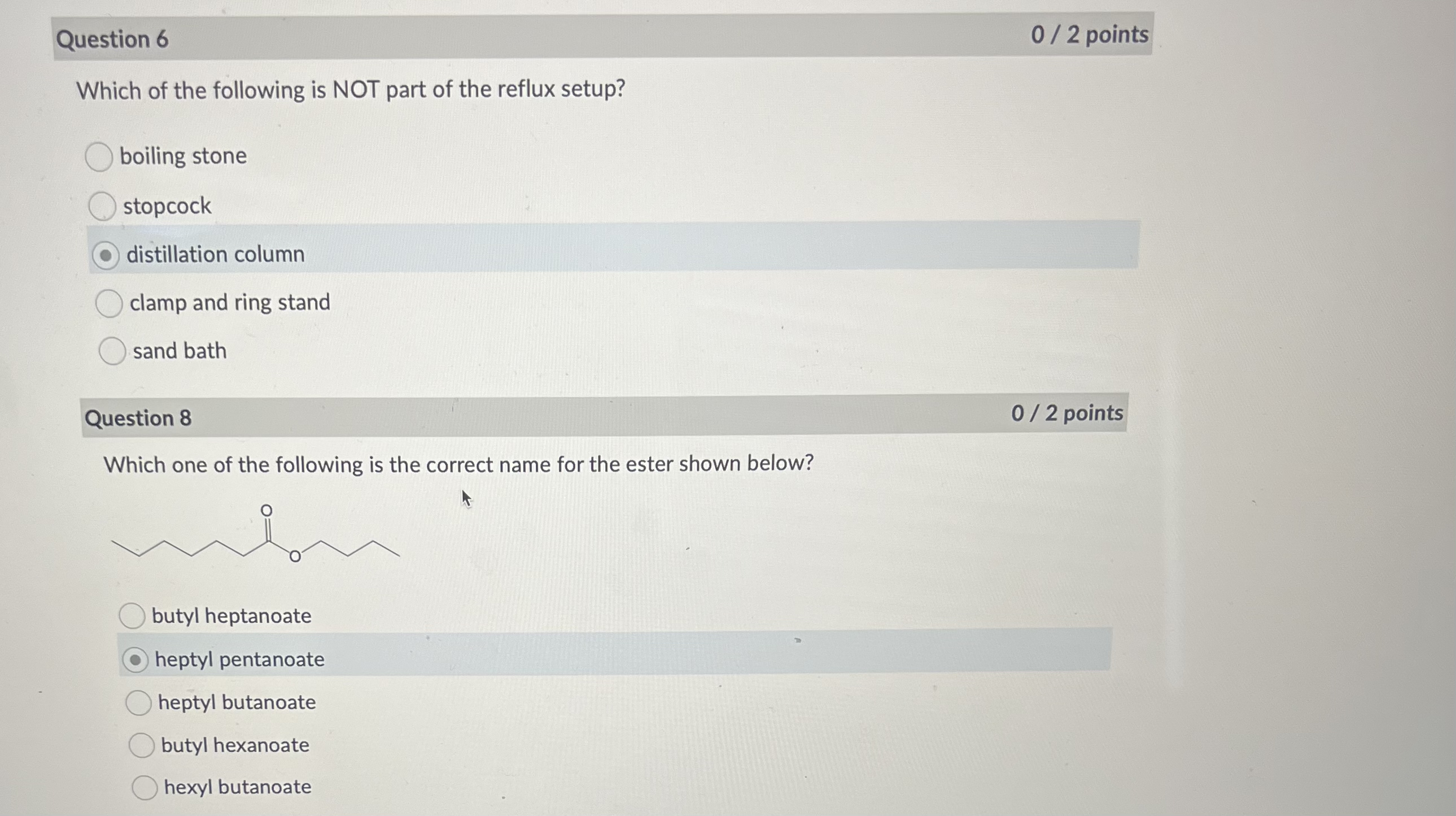 Solved Question 602 ﻿pointsWhich of the following is NOT | Chegg.com