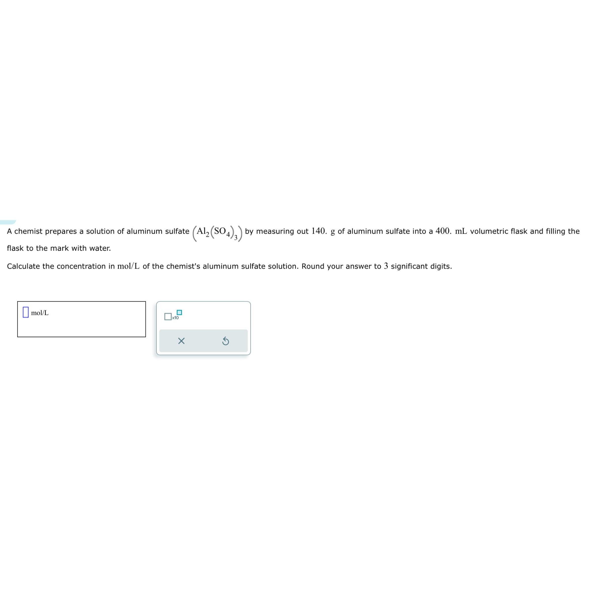 Solved Please double check sig digits!! | Chegg.com
